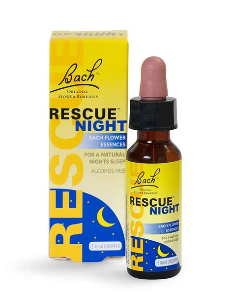 Bach Rescue Night 10ml Bach Flower Remedy Uk