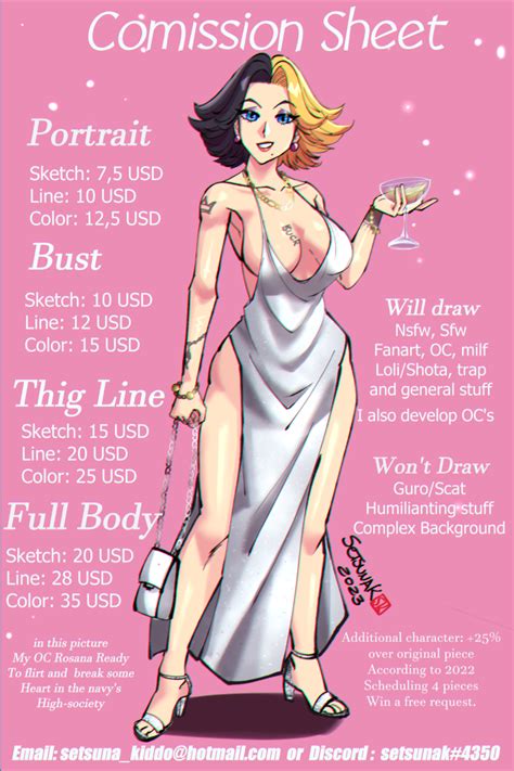 Comissions Open By SetsunaK Hentai Foundry