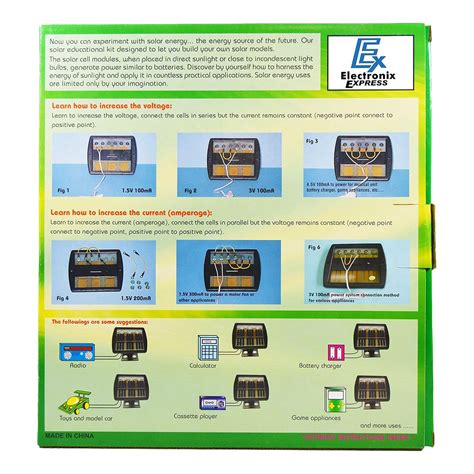 Electronix Express Deluxe Solar Education Kit Midwest Technology Electronix Express Deluxe Solar Education Kit Midwest Technology