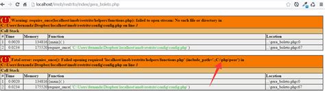 Php Problema Para Realizar Require De Um Arquivo Stack Overflow Em Português