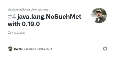 java lang nosuchmethoderror with 0 19 0 · issue 4 · elastic