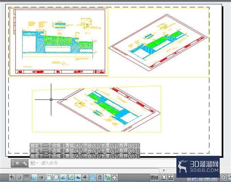 autocad视口边界如何裁剪？ 3d溜溜网