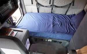 Semi Truck Inside Sleeper Cab Layouts Diagrams And Pictures