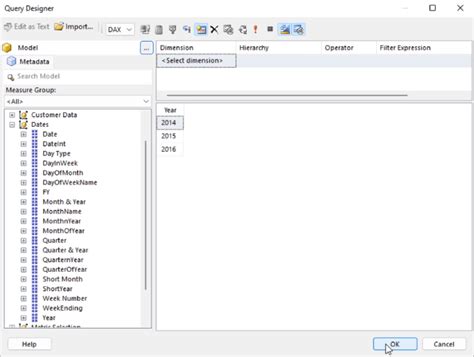 how to create parameters in power bi s report builder master data