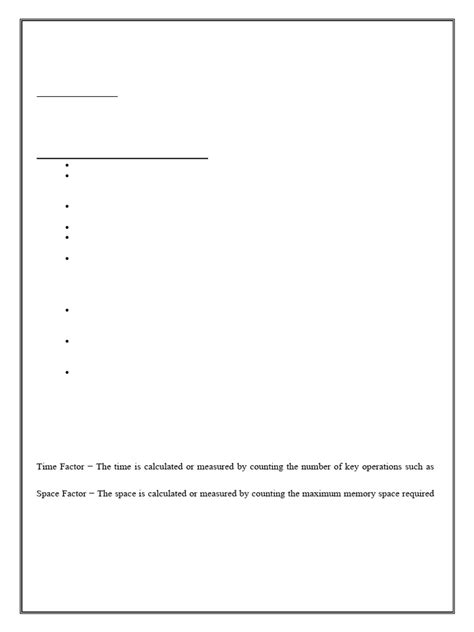unit 1 algorithm complexity and asymptotic notation 1 pdf time