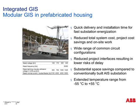 Gas Insulated Switchgear GIS General Presentation PDF