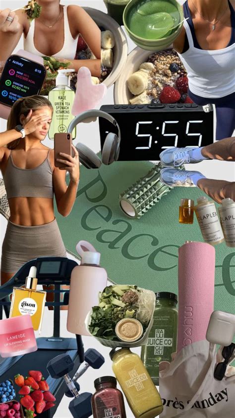 #thatgirllifestyle #aestheitc #thatgirl #thatgirlinspo #health #skinacare | Fitness vision board ...