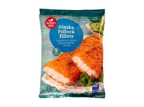 File de cod de Alaska în panadă Îl găsiți la Lidl