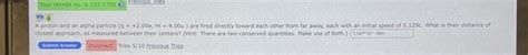 A Proton And An Alpha Particle Q E M U Sre Chegg