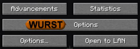 Clashes With Wurst Client Issue Terraformersmc Modmenu Github