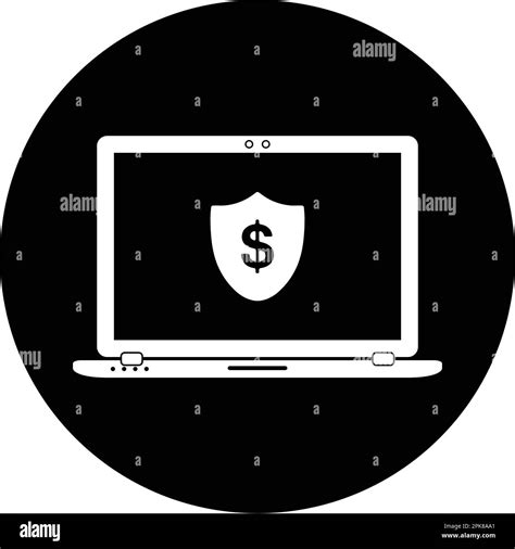 Online Financial Transaction Security Rounded Icon Editable Vector Eps