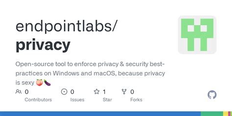 Github Endpointlabsprivacy Open Source Tool To Enforce Privacy