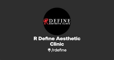 R Define Aesthetic Clinic Instagram Linktree