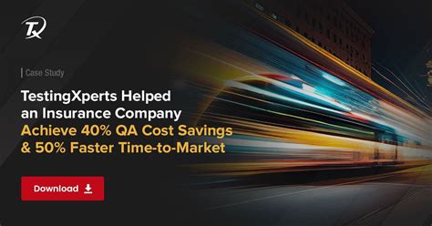 How Tx Boosted Qa Efficiency For Us Insurance Provider Testingxperts Posted On The Topic