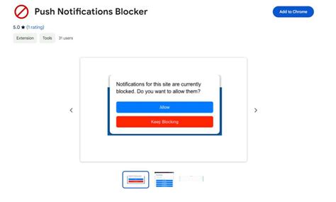 Remove Push Notifications Blocker Extension Virus Removal Guide