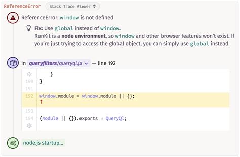 Javascript Fix Use Global Instead Of Window Stack Overflow