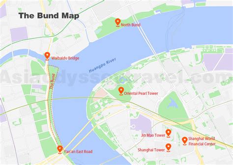 The Bund Shanghai Wai Tan Map Things To Do And Light Show