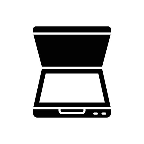 Computer Scanner With Paper Illustration 57513374 Vector Art At Vecteezy