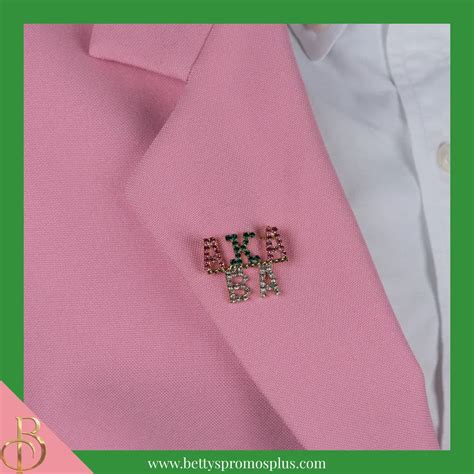 Alpha Kappa Alpha Aka Beta Alpha Rhinestone Pin Bettys Promos Plus Llc