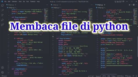 Membalas Komentar Tentang Program Python Youtube