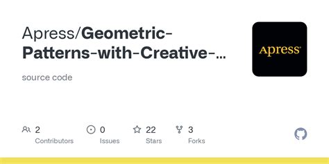 Github Apress Geometric Patterns With Creative Coding Source Code