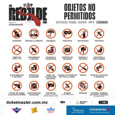 Rbd En Monterrey Estacionamiento Y Objetos Prohibidos Grupo Milenio
