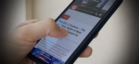 Youre Scrolling Wrong On Your Iphone — This Ways Much Faster Ios And Iphone Gadget Hacks