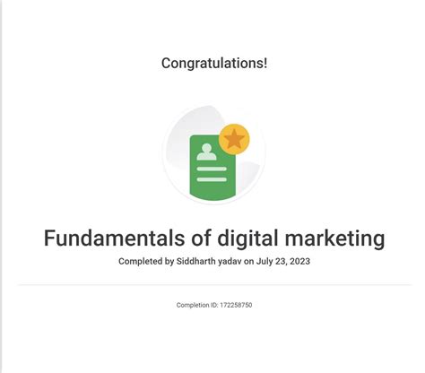 Happy To Share That I Have Completed My Fundamentals Of Digital