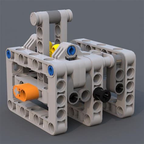 Lego Moc Compact 90° Stepper By Didumos Rebrickable Build With Lego