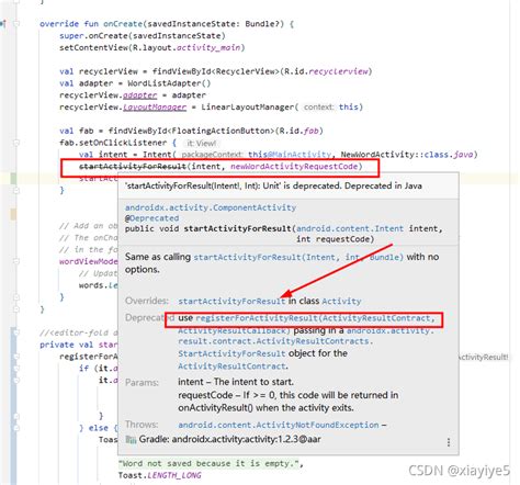 android开发之startactivityforresult过时的替代方案 startactivityforresult替代 csdn博客