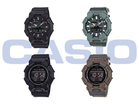 New Models Of Casio Ga 010 And Gd 010 Watches For 2025