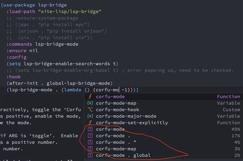 lsp bridge 与 tabnine 结合使用的问题 emacs general emacs china