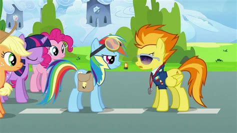 Spitfire Puts Rainbow Dash Back In The Wonderbolt Academy Youtube