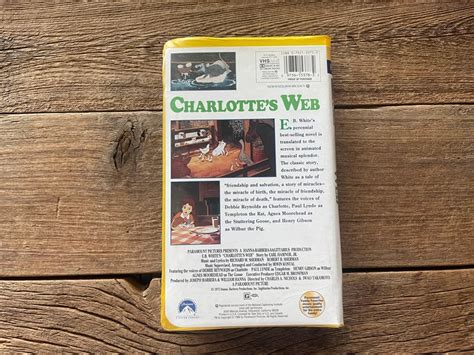 Charlottes Web Vhs Movie 1996 Vintage Vhs Etsy Australia