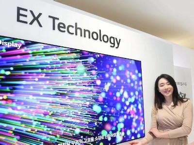 Lg Unveils Oled Ex Display Technology