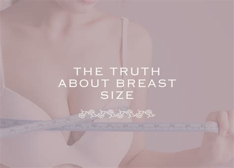 The Truth About Breast Size By Heather Hutton