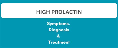 High Prolactin Level Causes Symptoms Diagnosis Treatment