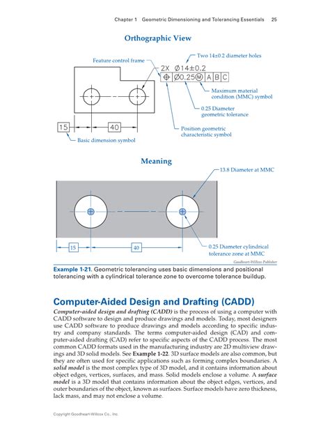 Geometric Dimensioning And Tolerancing Principles And Practices 10e Textbook Page 25