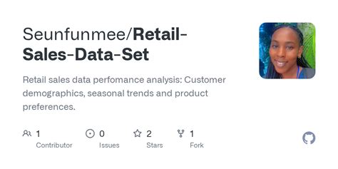 Github Seunfunmeeretail Sales Data Set Retail Sales Data Perfomance