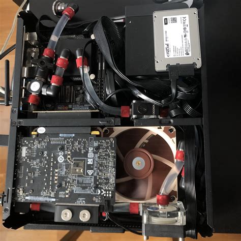 Node 202 Custom Water Cooling Loop R Sffpc