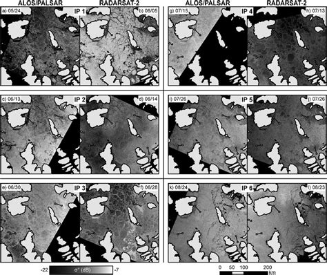 L And C Band SAR Image Pairs IP Of The Study Region Acquired During Download Scientific