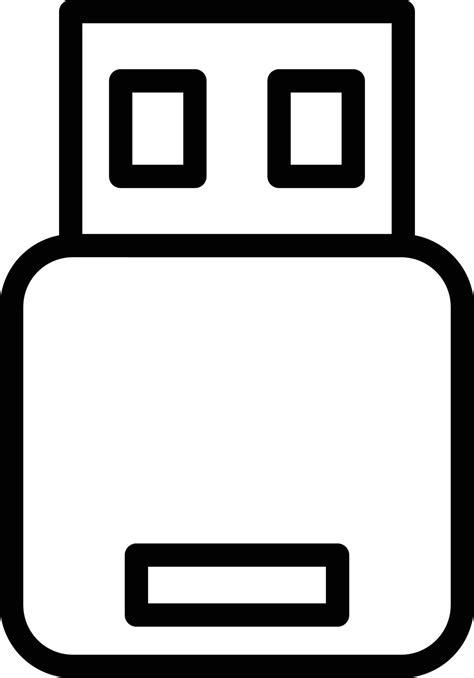 Vector Design Usb Stick Icon Style 22230436 Vector Art At Vecteezy