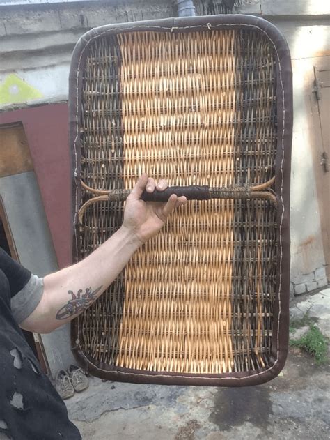 Scythian Wicker Shield Reconstruction Inspirated By Kul Oba Vase By The Hammer Worshop R