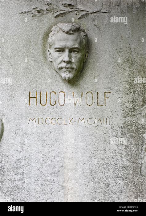 Grave Of Hugo Wolf Composer Wiener Zentralfriedhof Viennas Central Cemetery Honorary Grave