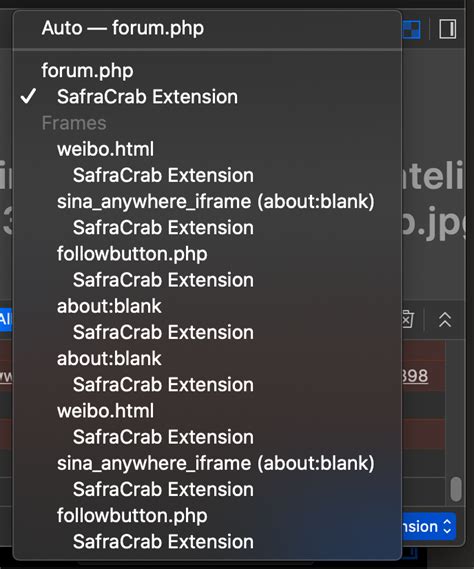 debugging background scripts in safari extension stack overflow