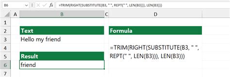 how to extract word from string in excel first last or nth excel bootcamp