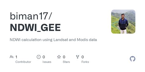 GitHub Biman NDWI GEE NDWI Calculation Using Landsat And Modis Data