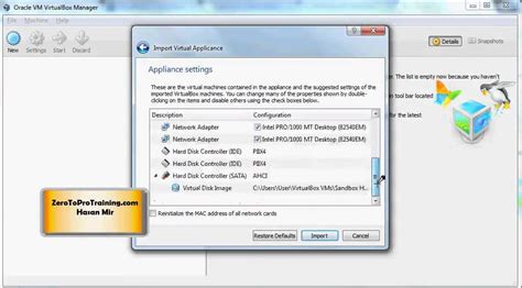 Hadoop Tutorial 8 Importing Hadoop Appliance Into Oracle Virtualbox