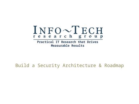 Ppt Build Security Architecture And Roadmap Rev1 Dokumen Tips