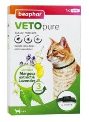 【Beaphar】防蚊、蜱、虱3合1頸帶 Veto Pure Bio Collar (貓用) - All natural Online Store